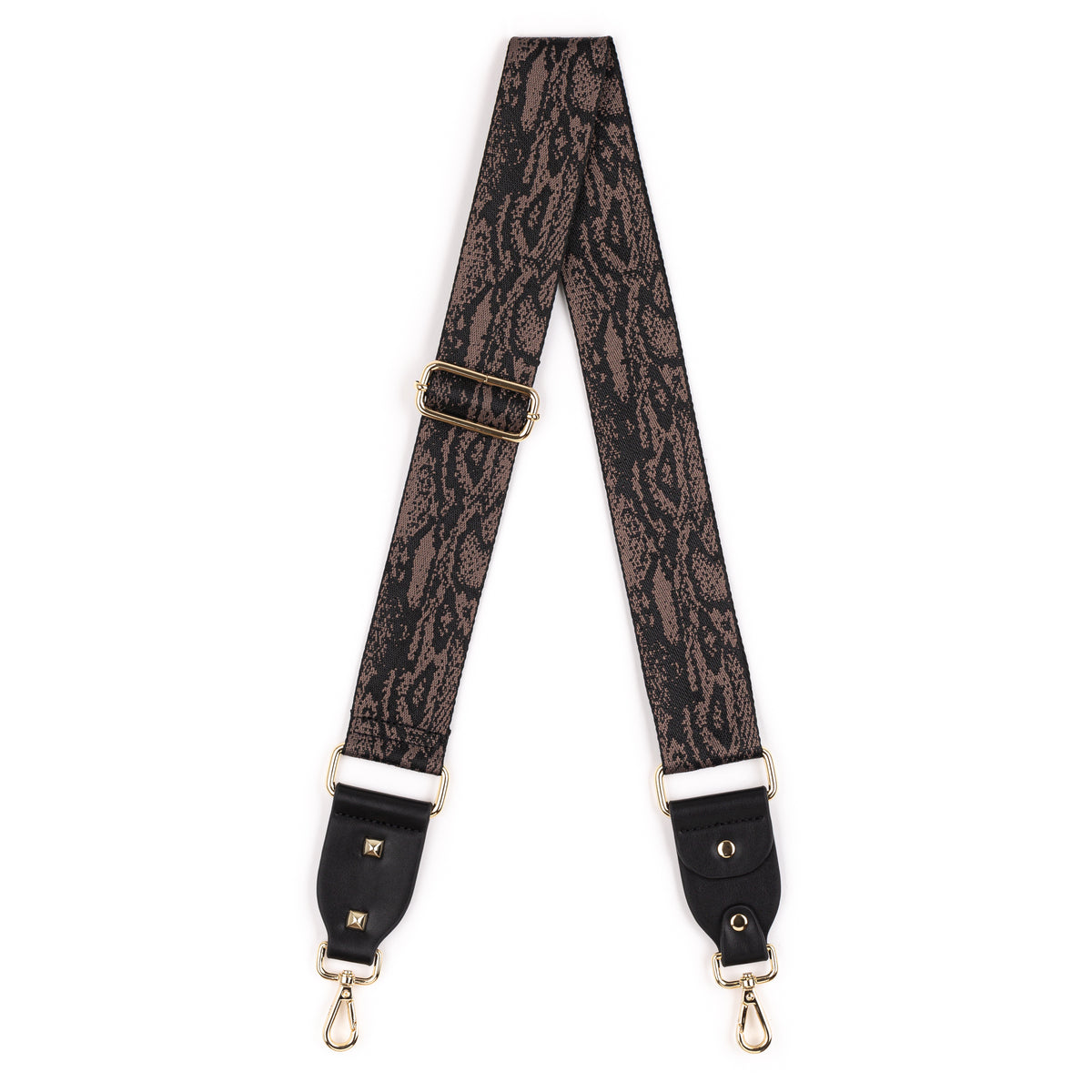 STL Brown Snake Print Adjustable Strap – Strap the Label