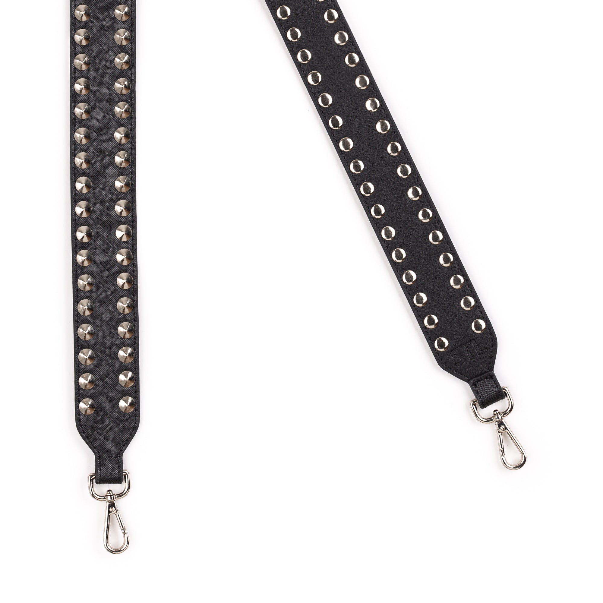 STL All Black Studded Strap – Strap the Label
